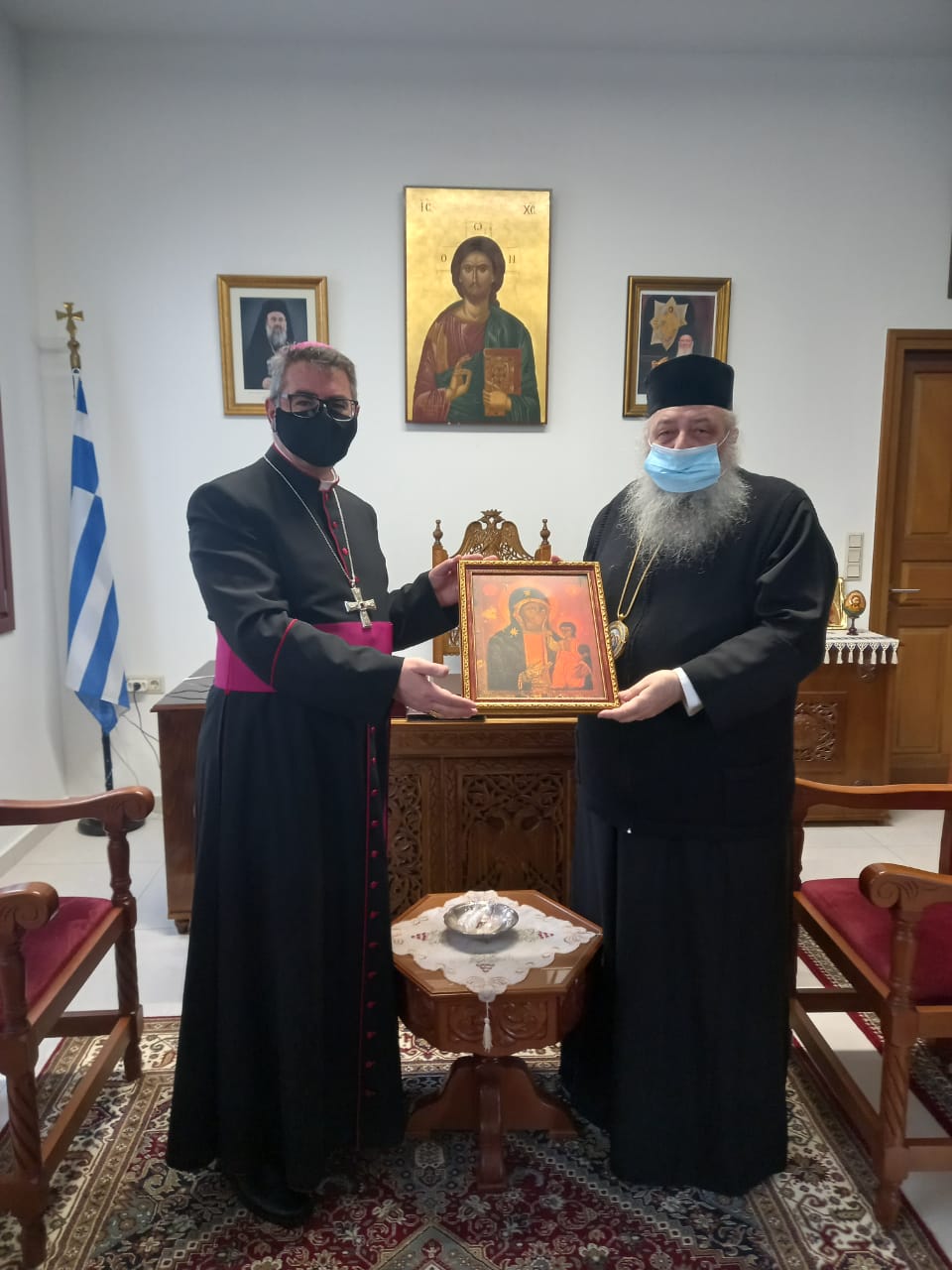 Ο Αρχιεπίσκοπος Ιωσήφ στον Μητροπολίτη Καλλίνικο - Καθολική ...
